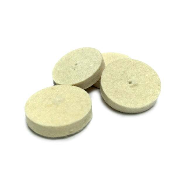 Felt Polishing Wheel - Wool -10pk - Uhler Dental